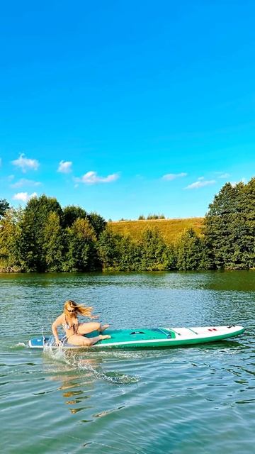 Эпичное падение с сап борда