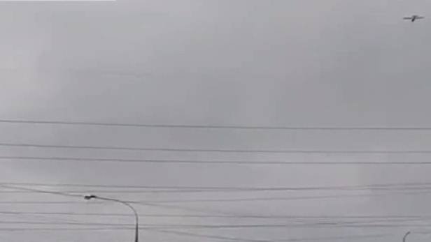 Беспилотник над МКАД рядом с ТК Садовод г.Москва (17:37мск) 26.03.2025