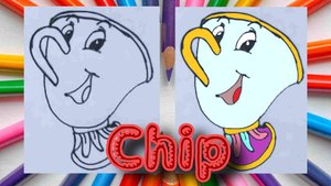 Как нарисовать чашку Чипа! cup
