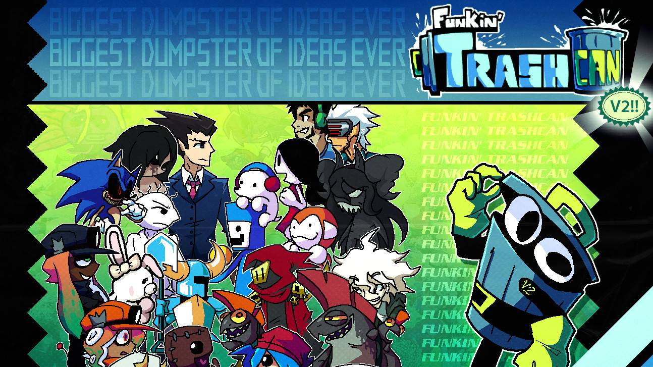 FNF Funkin' Trashcan V2 gameplay