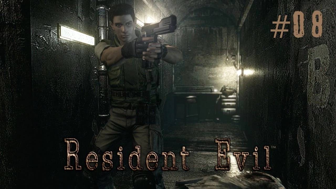 Resident Evil HD Remaster Прохождение Без Комментариев за Криса - Часть 8 | Обитель Зла 1