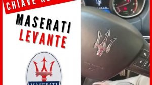 DOVE DUPLICARE CHIAVE KEYLESS MASERATI LEVANTE