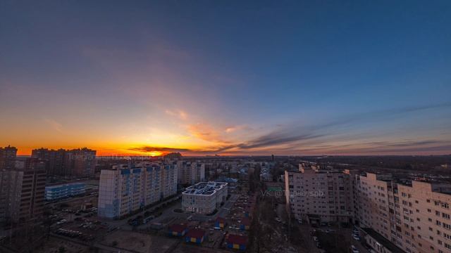 Первовесенний восход на районе 2025.03.23 [2K | Embee — Suns]