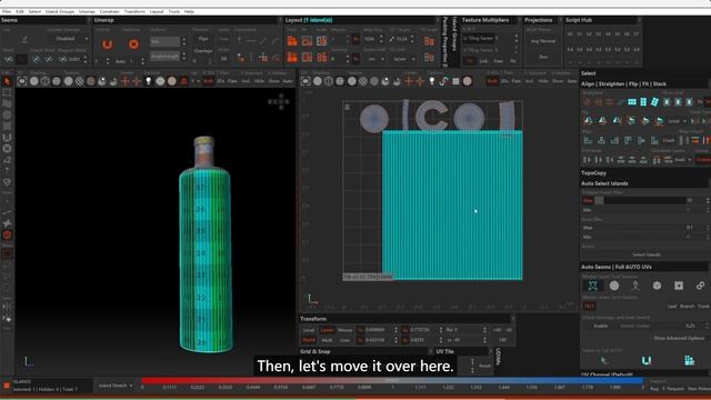 C3. Unwrap UV