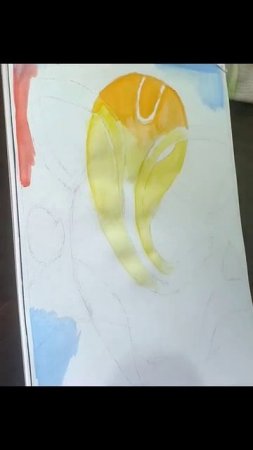 Watercolour painting.#youtubeshorts #youtube #artwork #art #viral #shorts #short #easy #drawing