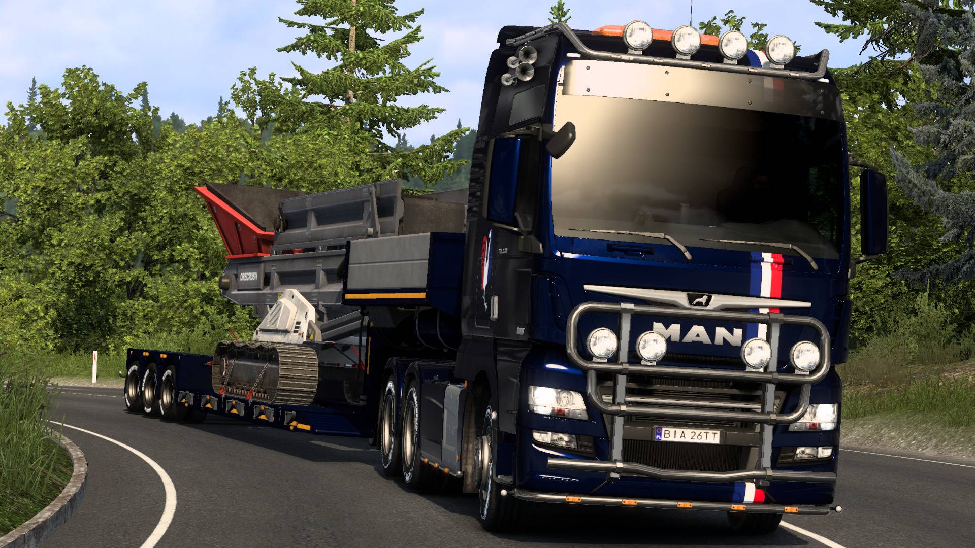 253 / ETS 2 1.53 / MAN Euro 6 / Поближе к Греции.