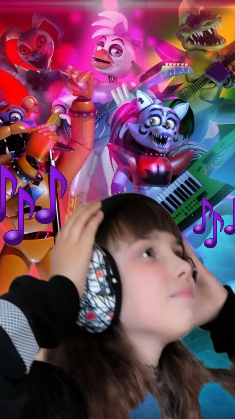 Кавер на песню never be alone -@Shadrow фнф 4 🐻