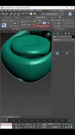 ШОВ в 3Ds MAX за 30 сек  #3dmodeling #дизайн #3dsmax