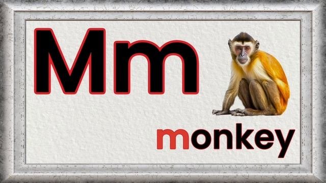 Mm Letter (ABC) - The Alphabet  // Phonics