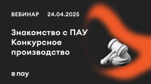 24.04.25, Знакомимся с программой «ПАУ», процедура КП