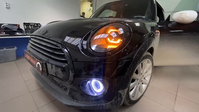 MINI Cooper тюнинг проект по модернизации передней оптики