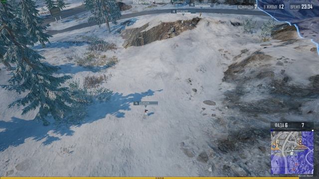 PUBG Battlegrounds Бахнул парня миномётом
