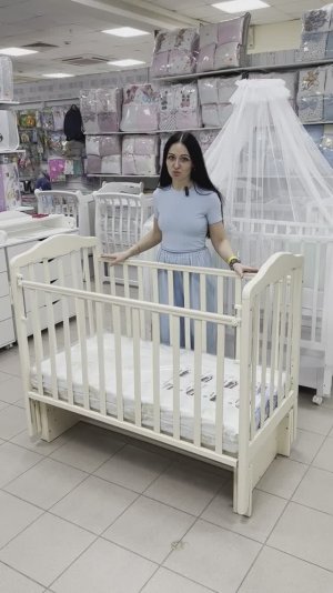Детская кроватка Антел «Алита-3/5» для новорождённых (ANTEL)