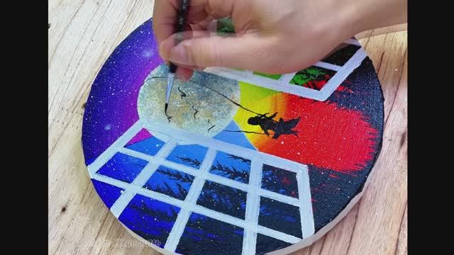 Секрет с Акриловой Живописью для начинающих