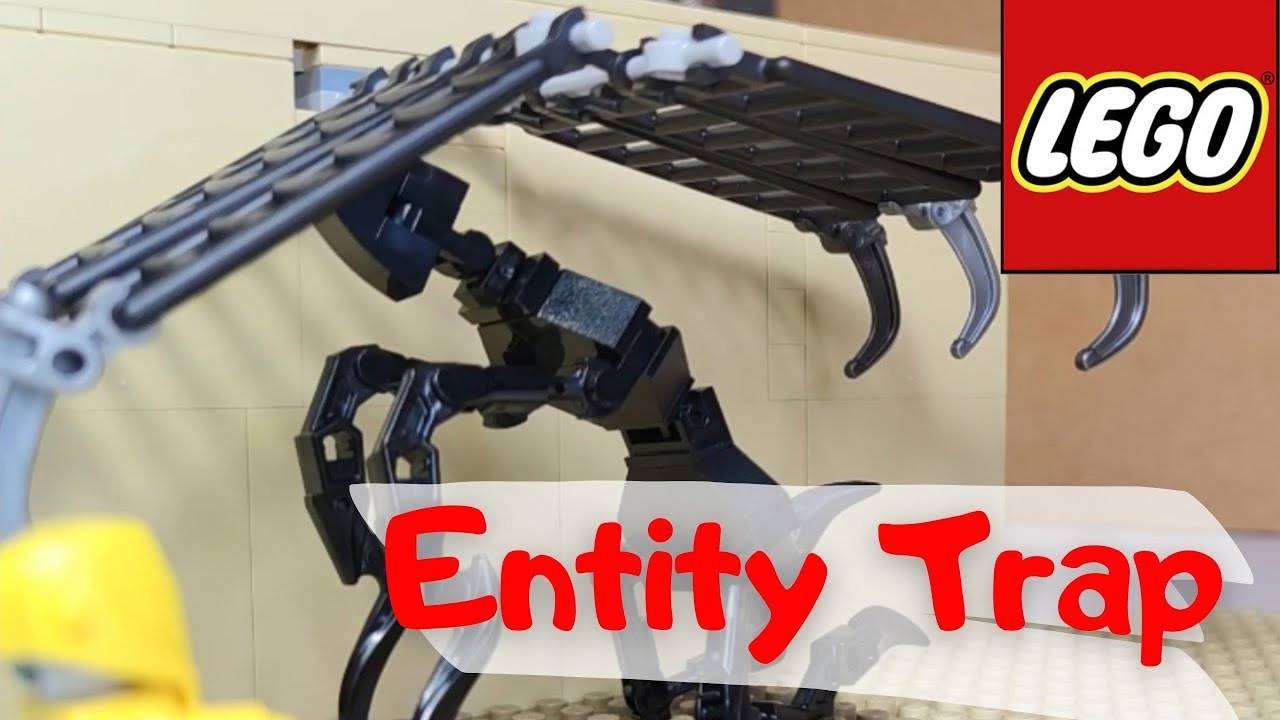 LEGO. Строю - Закулисье с монстрами. Entity Trap. Stop Motion. #LEGO #bricklady