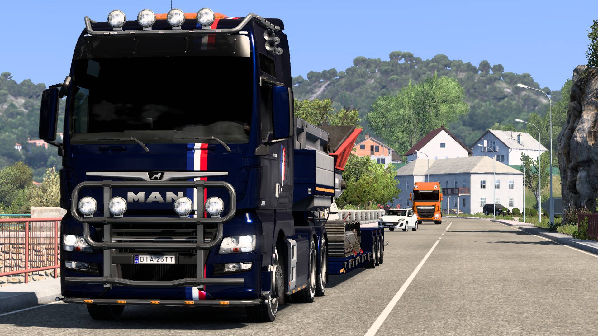 254 / ETS 2 1.53 / MAN Euro 6 / Поближе к Греции.