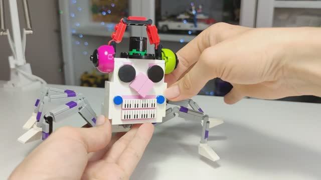 How to Build LEGO Аниматроника DJ Music Man.  FNAF Security Breach _ Tutorial _ Самоделка BrickLady