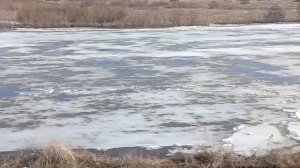 На реке Ик тронулся лед