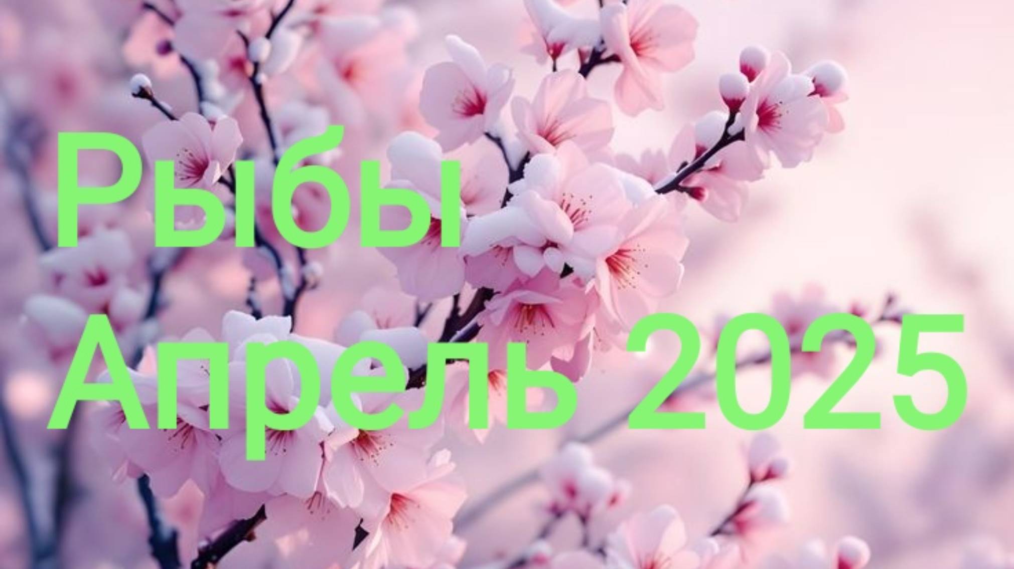 Рыбы. Апрель 2025 год. 🔮🔮🔮