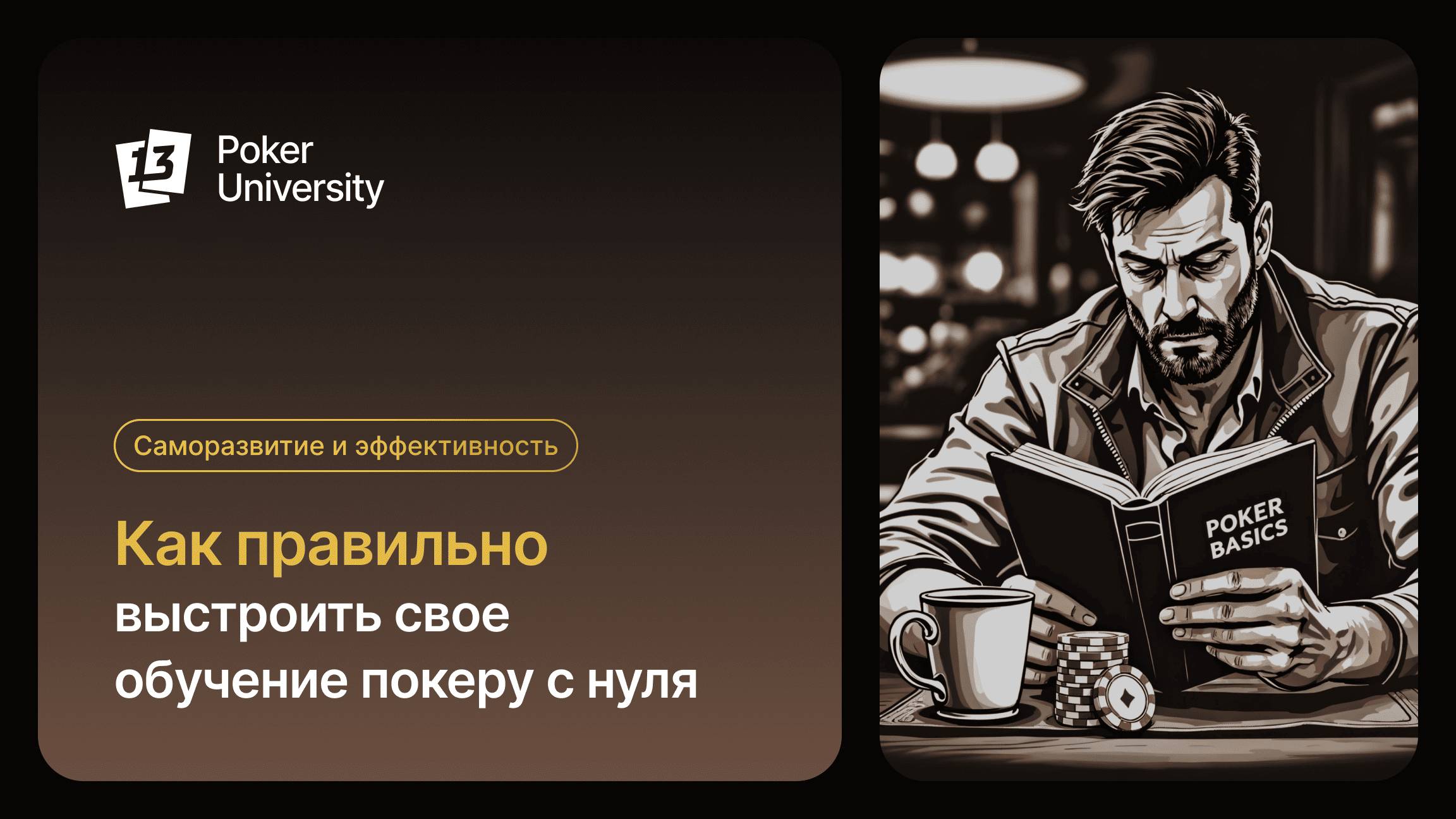 Как правильно выстроить свое обучение покеру с нуля