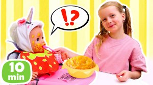Куклы пупсы БЕБИ БОН поссорились? Сборник для детей с Baby Born