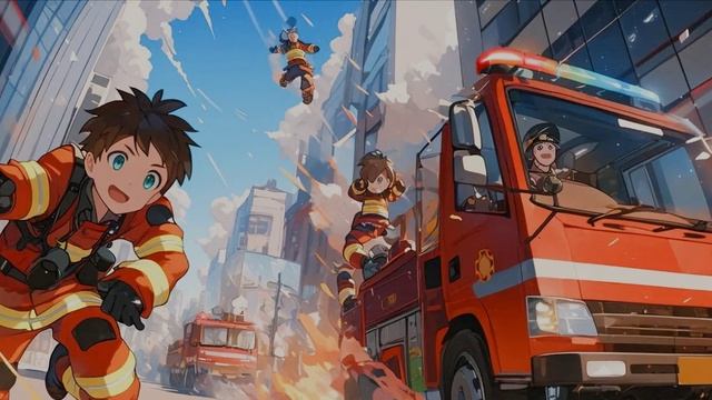 Папа пожарный