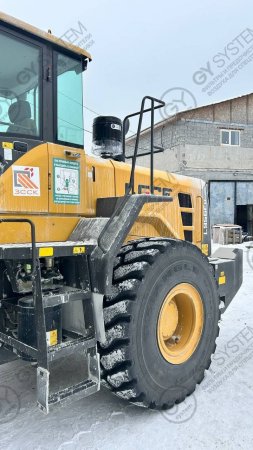 Установка предочистителя воздуха GY-2 на фронтальный погрузчик SDLG L956FH