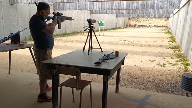 Стрельба из карабина Вепрь-308 калибр
