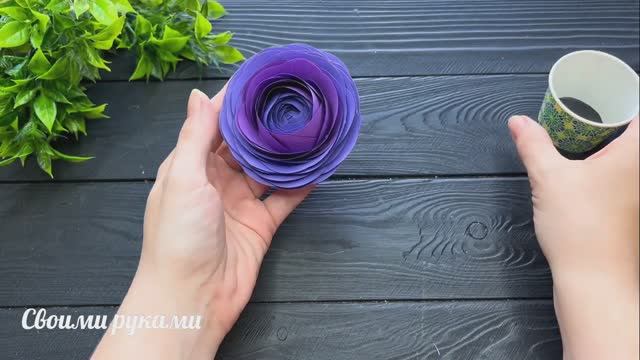 10 ИДЕЙ 💥 Как сделать ЛЕГКИЕ бумажные цветы своими руками Идеи для поделок из бумаги