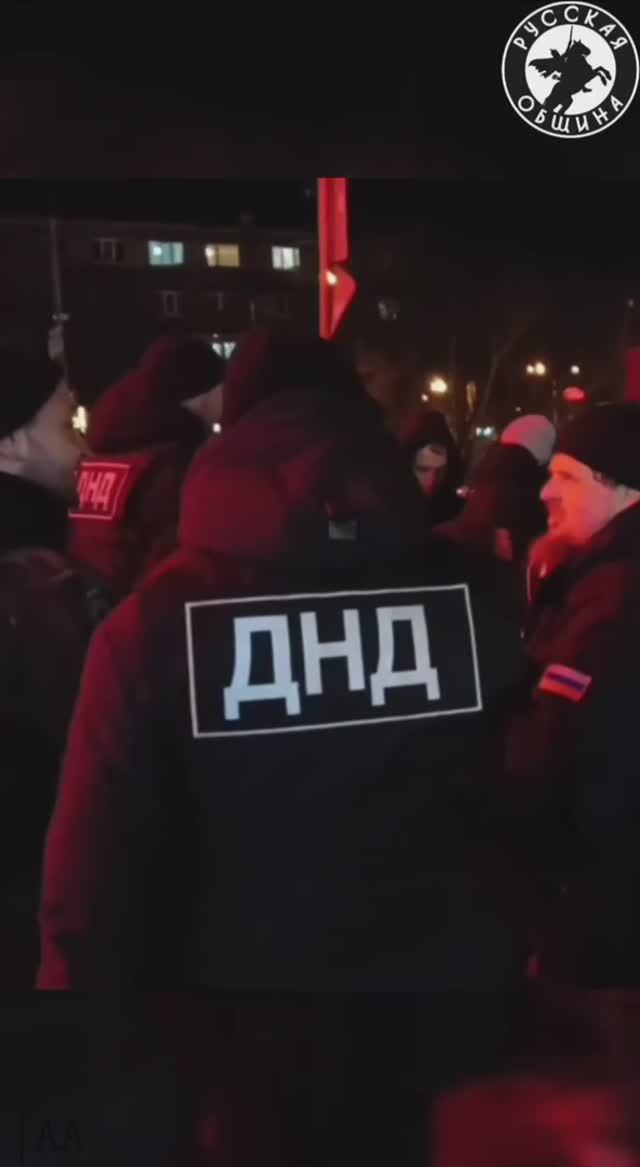 Дружинники Русской Общины провели плановый патруль по железнодорожному району