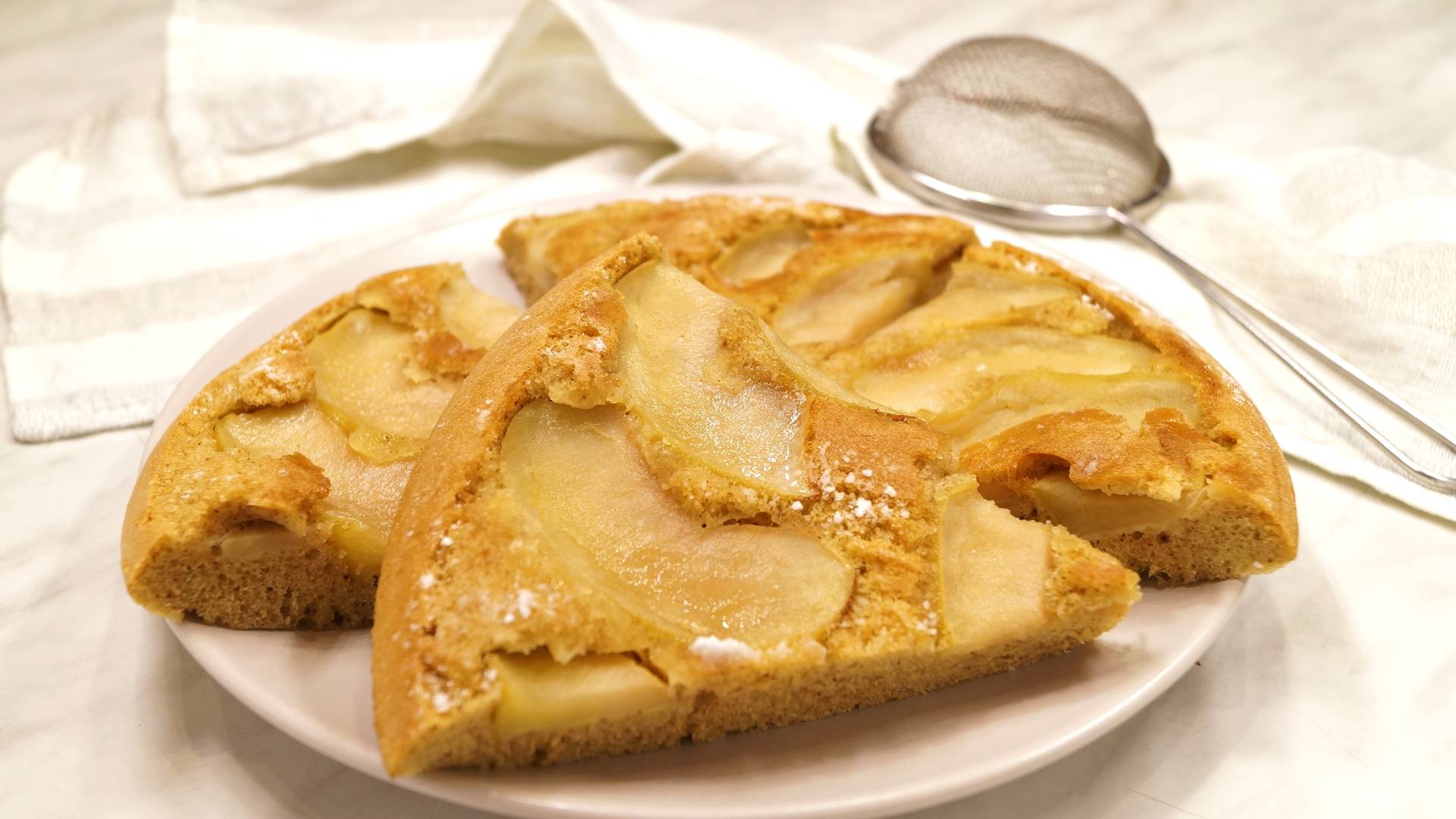 Самый простой рецепт Шарлотки на сковороде. Всего 4 ингредиента!