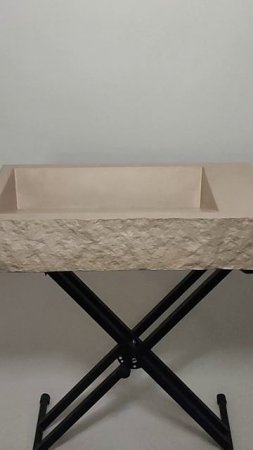 Делаем раковины из бетона.