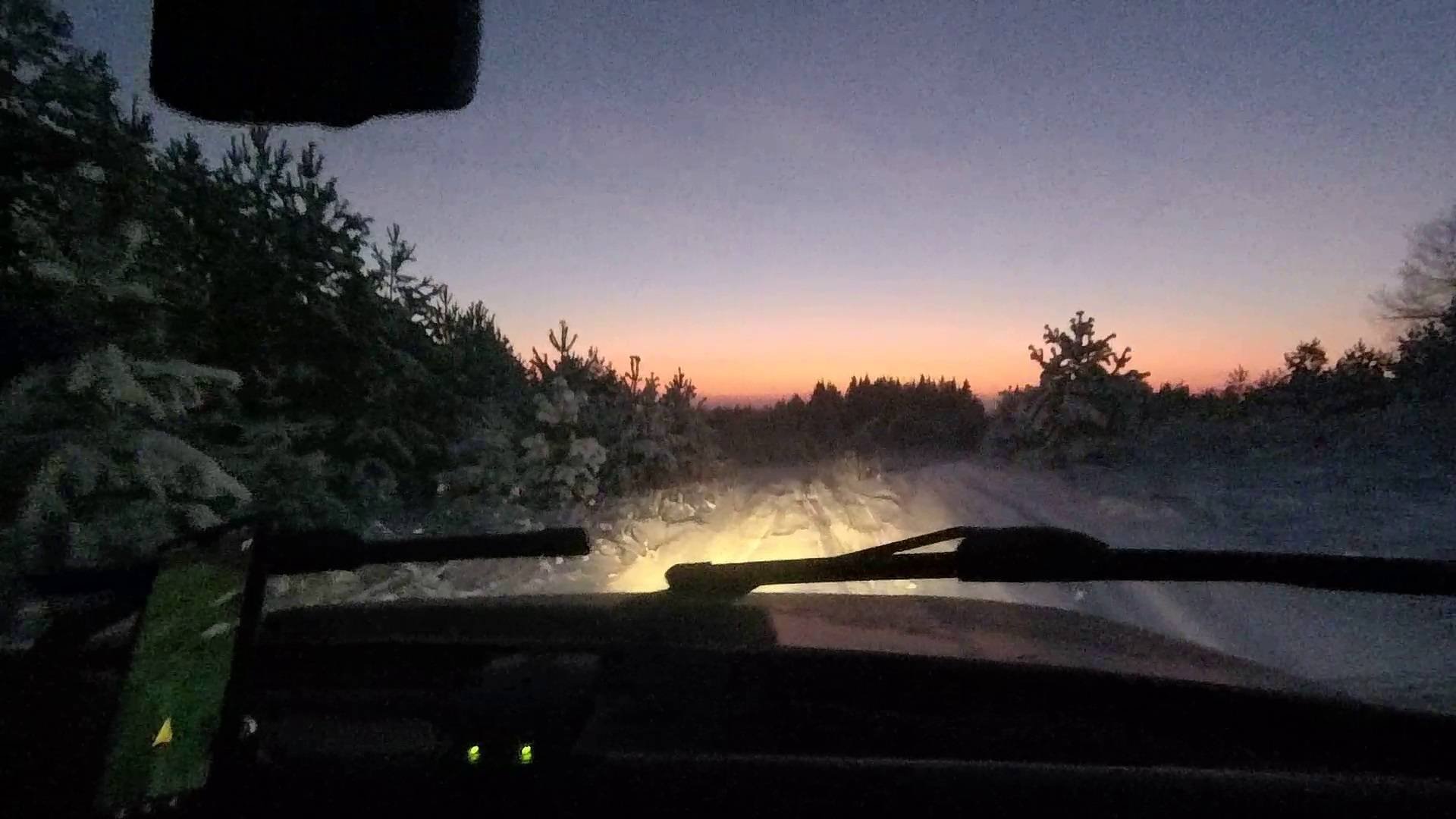 ВЫЕЗД НА ЛЕСНОЕ ОЗЕРО / ПЕРВОЛЁДОК - ПЕРВЫЙ ДЕНЬ.