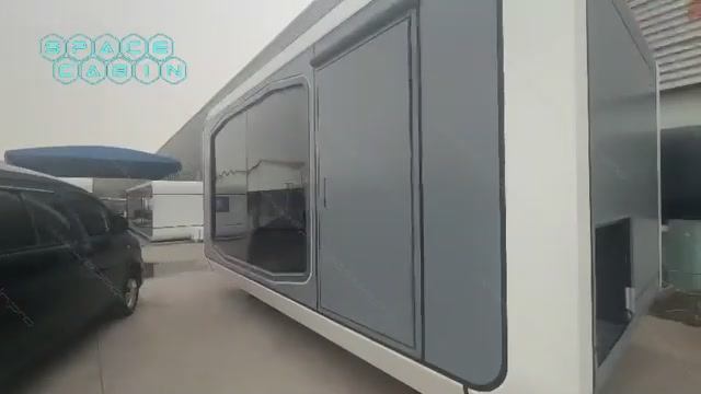 Новая модель А30. Капсула из алюминия и стекла. Модульный дом для глэмпинга.