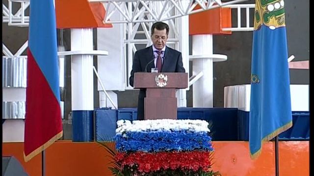 Послание губернатора Астраханской области А.А. Жилкина, апрель 2014 г., телеканал "РЕН-ТВ Астрахань"