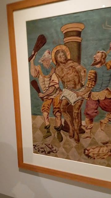 Бичевание Христа. Не рыдай мене, мати... Москва. Вторая половина XVII века.