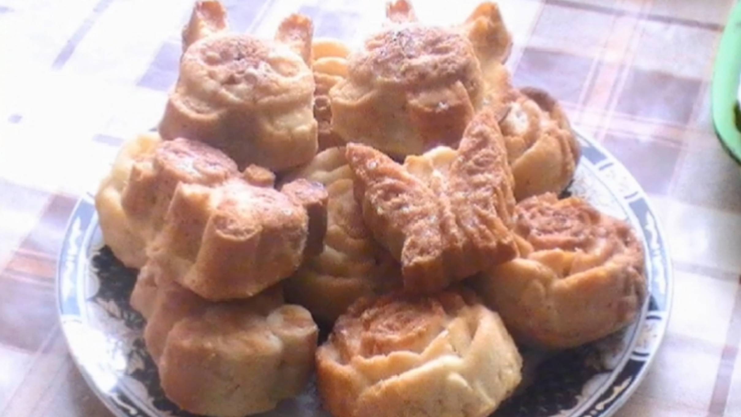 Постные кексы к чаю в Пост