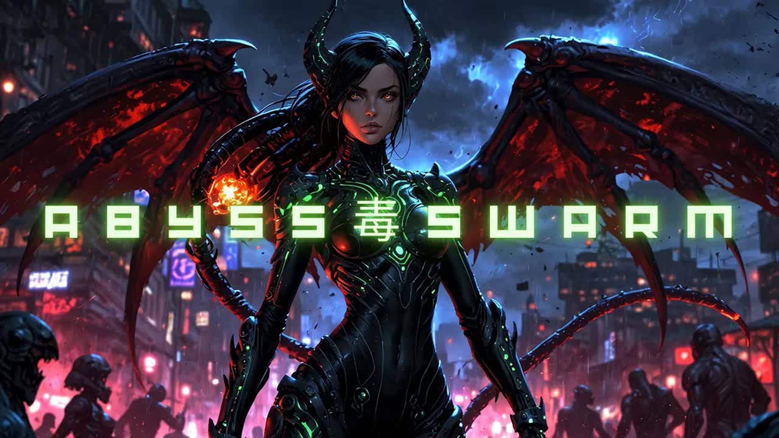 2 1 7 3　A B Y S S ◇ S W A R M | Chill Lofi | synthwave, chillsynth, chillwave, cyberpunk, darksynth