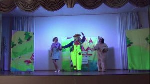 Фрагмент музыкального спектакля "Волшебник Изумрудного города" по сказке А. Волкова