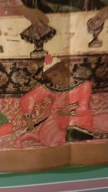 Ветхозаветная троица со сценой жертвоприношения.
