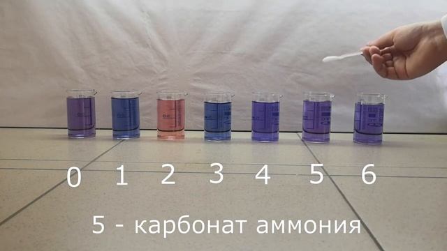 Гидролиз солей -  Реакция среды в растворах солей