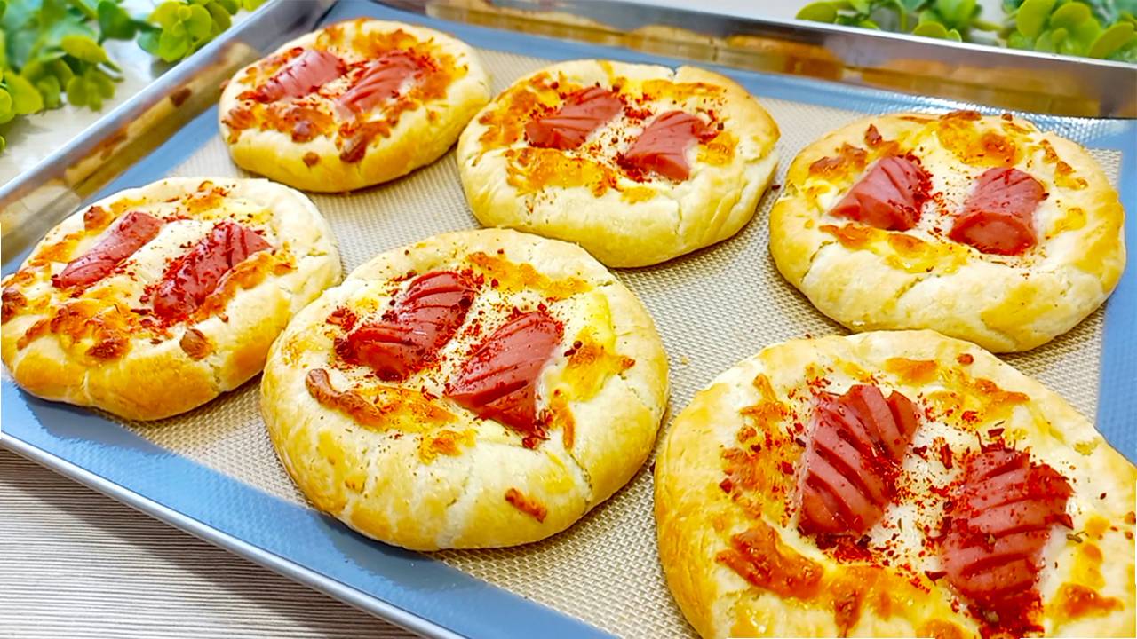 🔝Хрустящие Булочки из Слоеного Теста! Получится даже у новичка! Вкусный завтрак или перекус для вс
