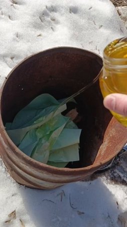 лайфхак костер без розжига