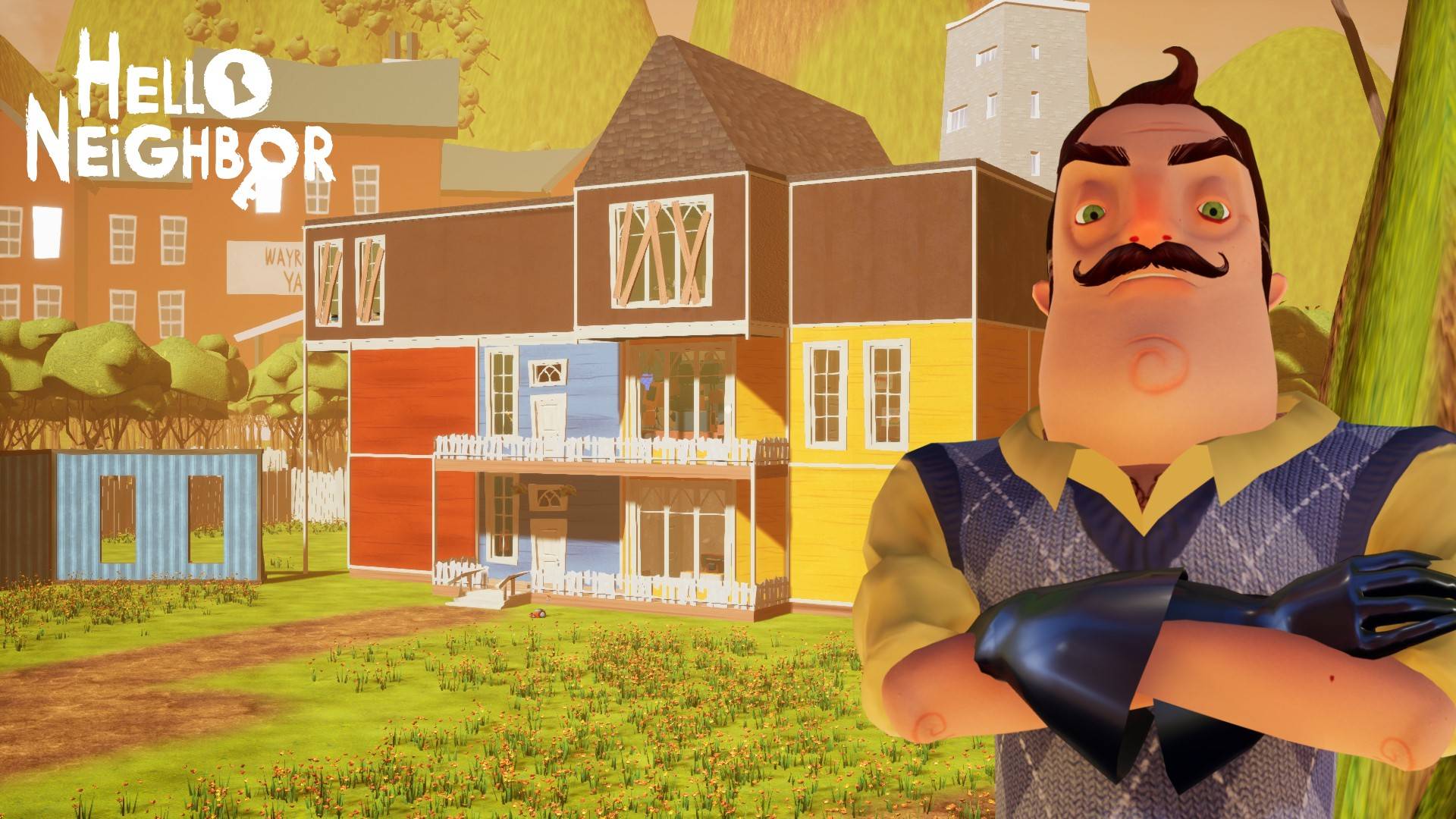Hello Neighbor:Привет Сосед!!!ЧТЕПАНЫЧ закапал Василича!!! в гроб МОД!Hiding Behind Shadows Alpha 1