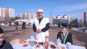 Праздничное угощение в мечети Фатиха 31.03.2025