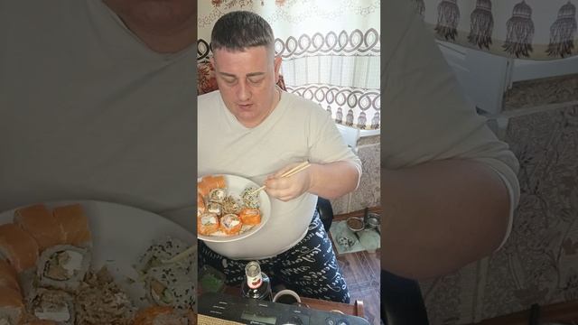 Мукбанг | СУШИ РОЛЛЫ | Вкусно на Youtube! Еда