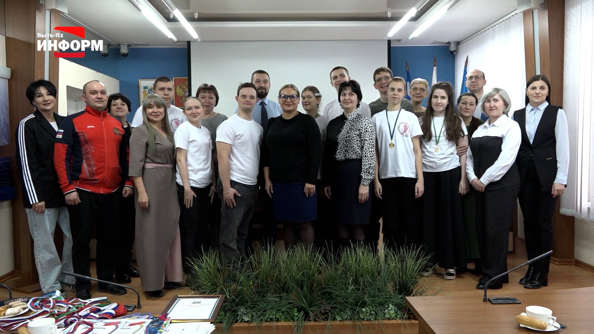 Встреча с детьми с ОВЗ в администрации