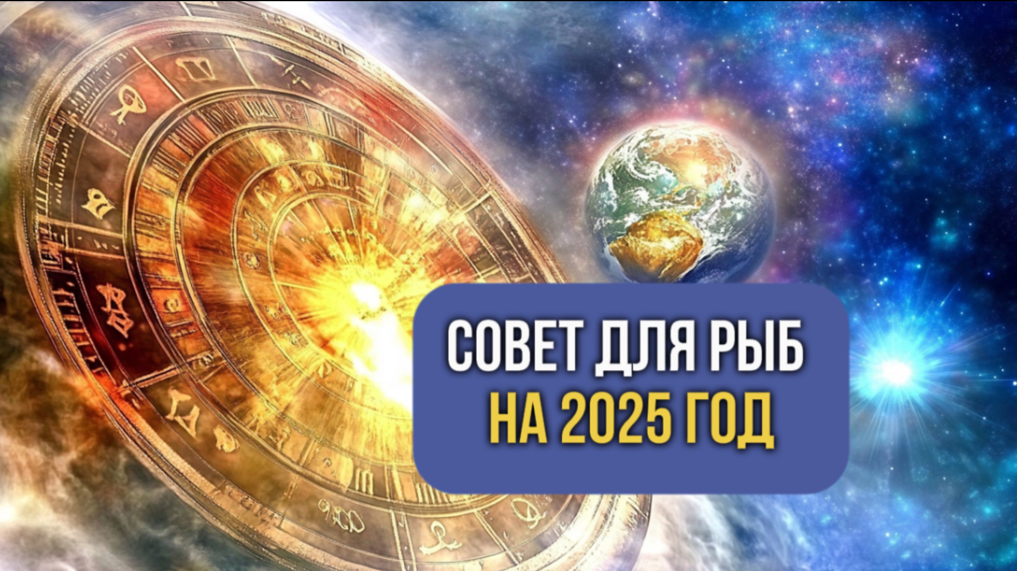 Прогноз для Рыб. Ваш совет из Космоса на 2025 год. Слушаем для себя, наших близких, друзей и коллег