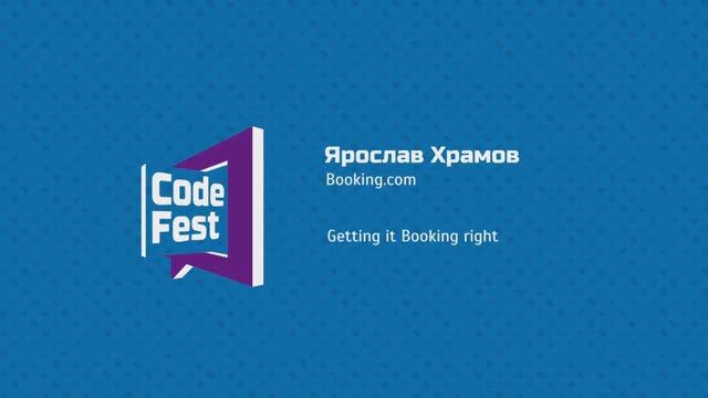 # Mobile Ярослав Храмов. Booking.com. Getting it Booking right.