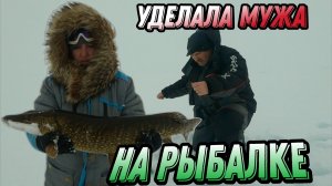 Неожиданный ТРОФЕЙ в СНЕЖНОЙ ТУНДРЕ. С ЖЕНОЙ на БУКСИРОВЩИКЕ в ПУРГУ к ЧЕРТУ на КУЛИЧКИ.